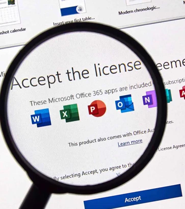 Onze expertise - Licenties - Gratis licentiecheck